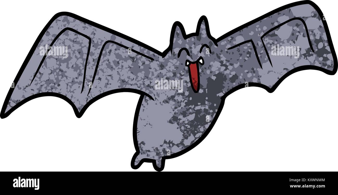 spooky cartoon bat Stock Vector Image & Art - Alamy