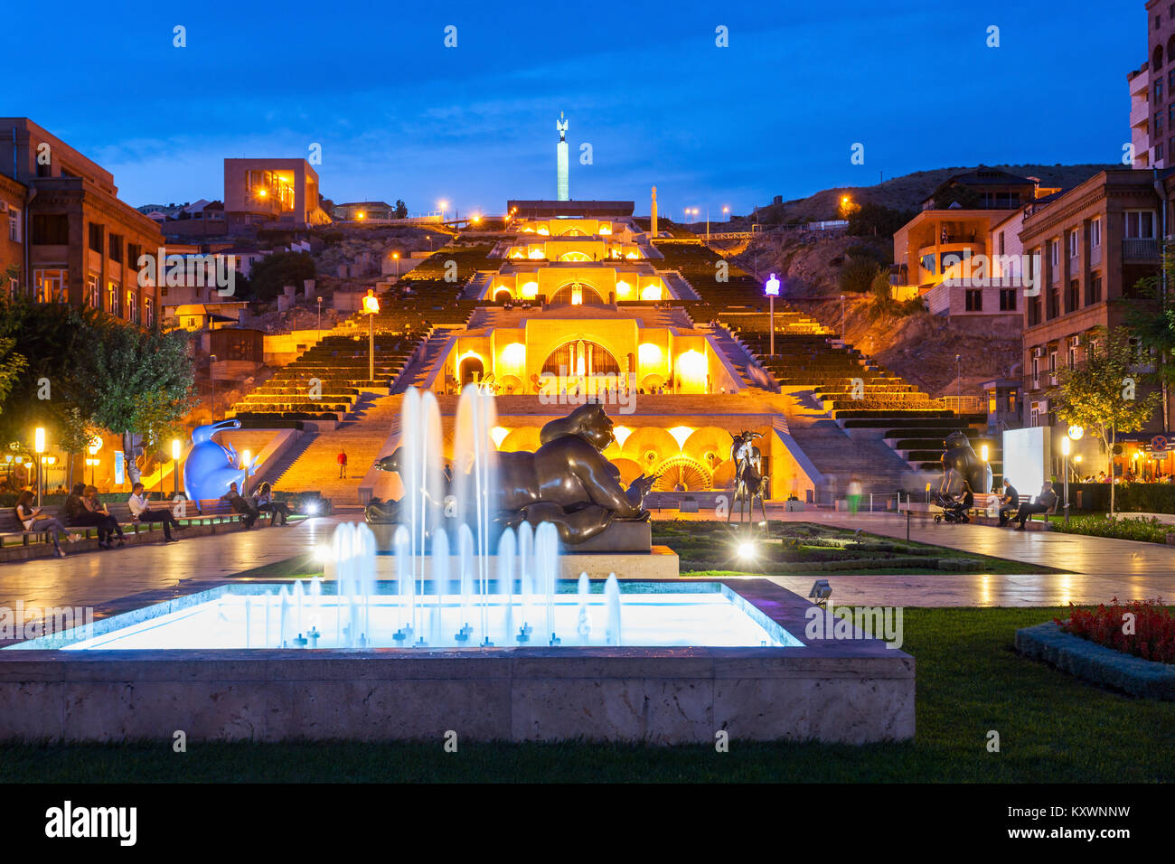 Cascade in yerevan hi-res stock photography and images - Alamy
