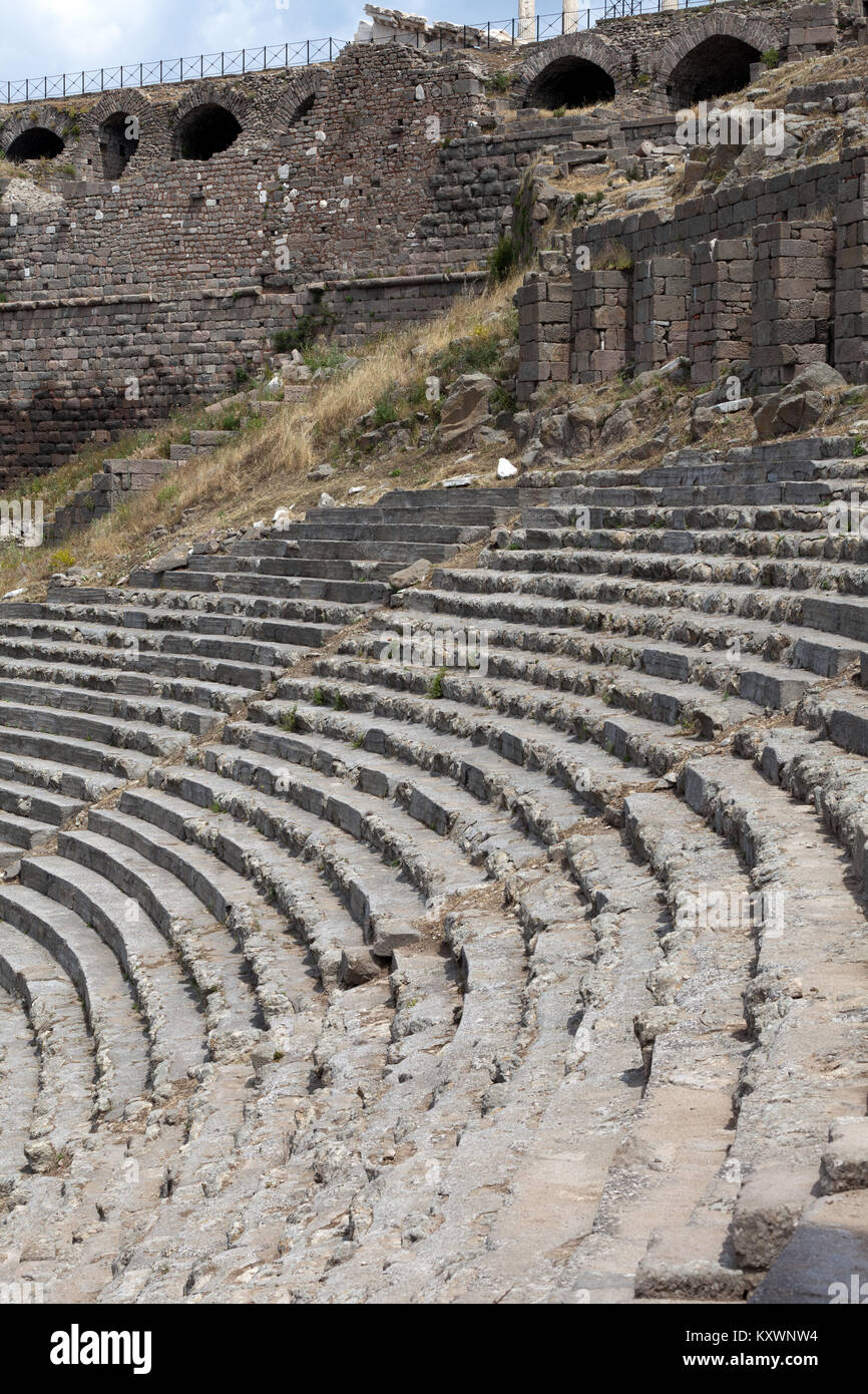 The Hellenistic Theater in Pergamon Stock Photo - Alamy