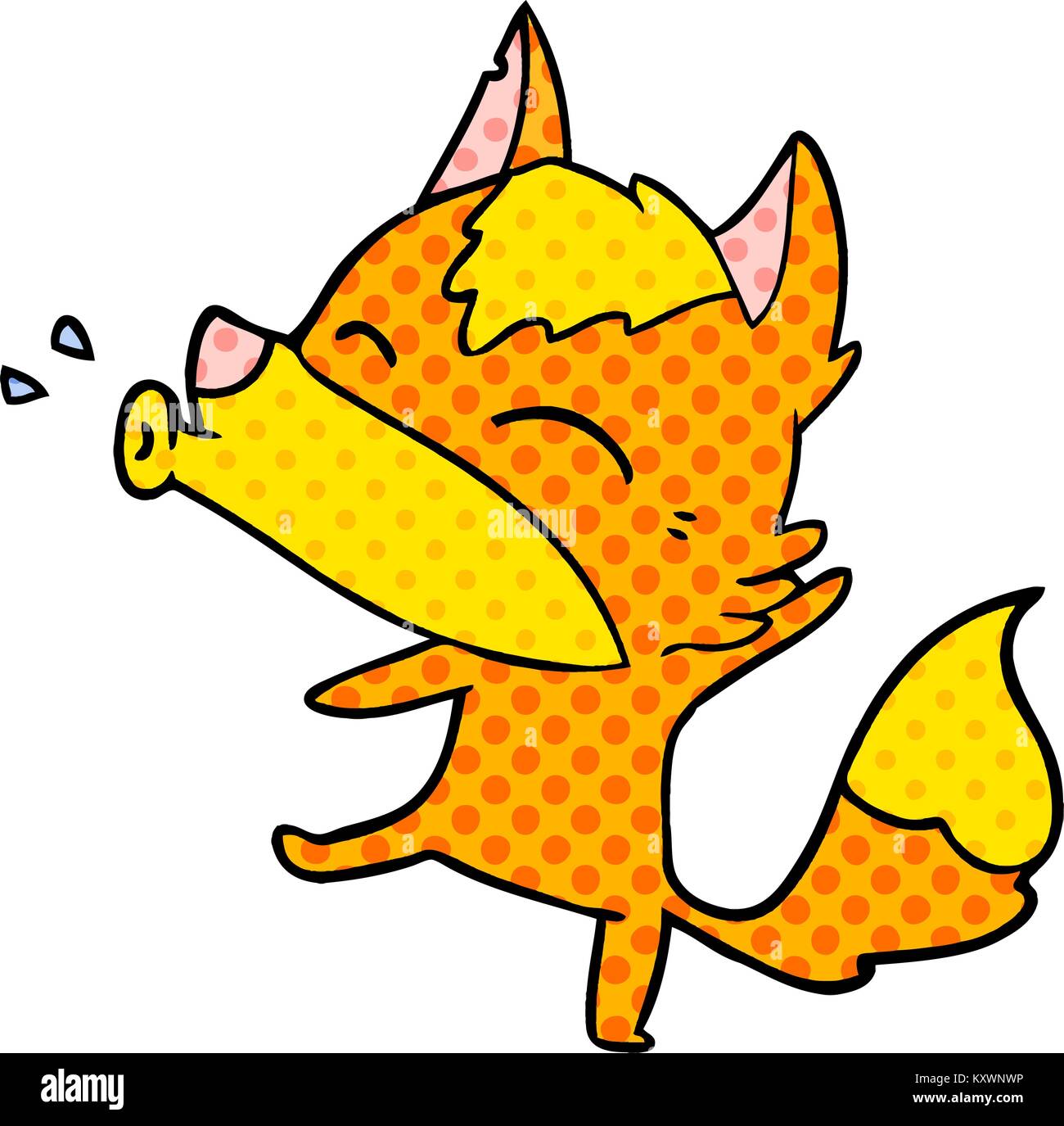 fox cartoon character Stock Vector Image & Art - Alamy