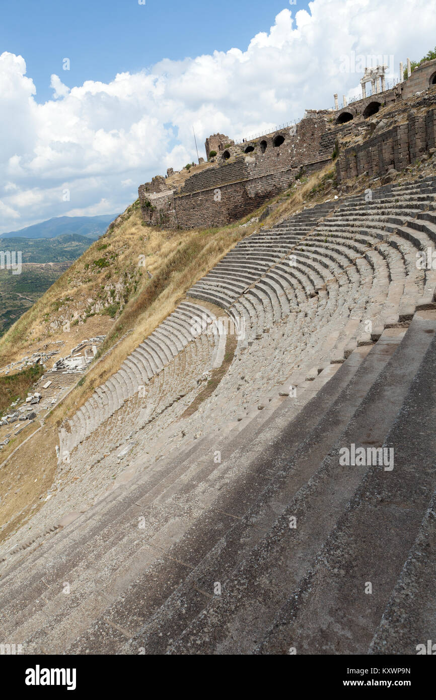 The Hellenistic Theater in Pergamon Stock Photo - Alamy
