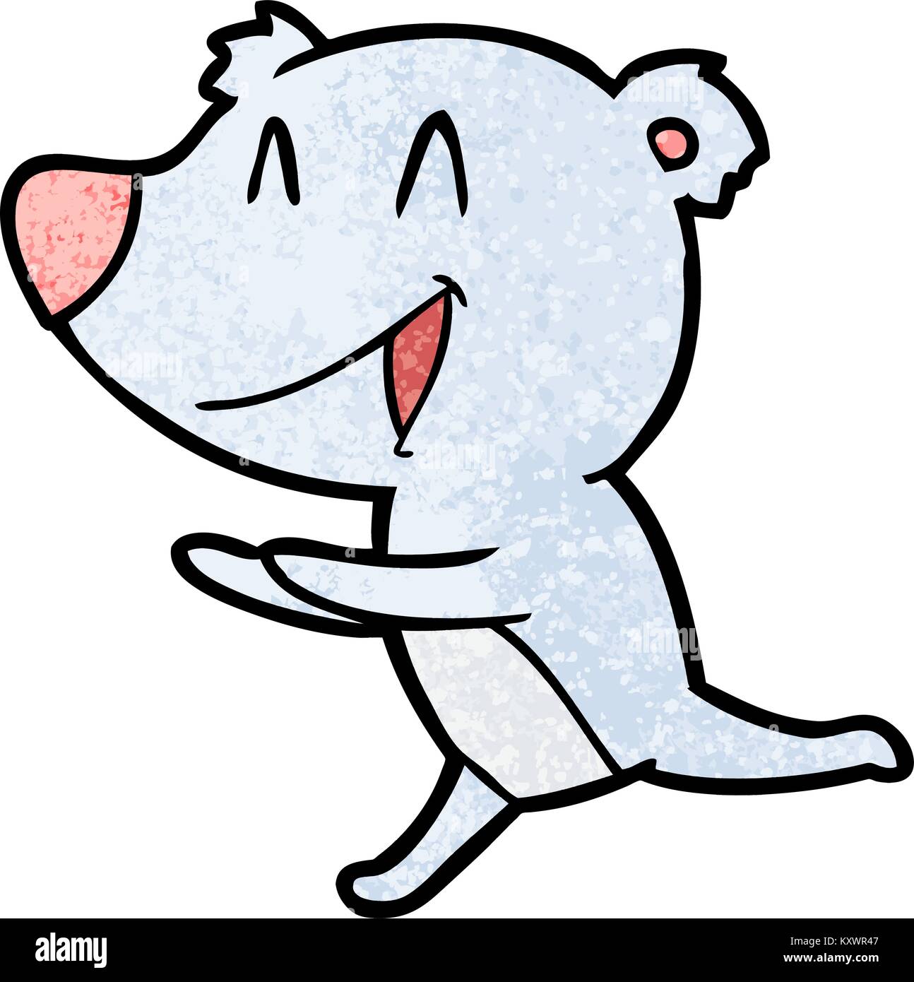 running bear cartoon Stock Vector Image & Art - Alamy