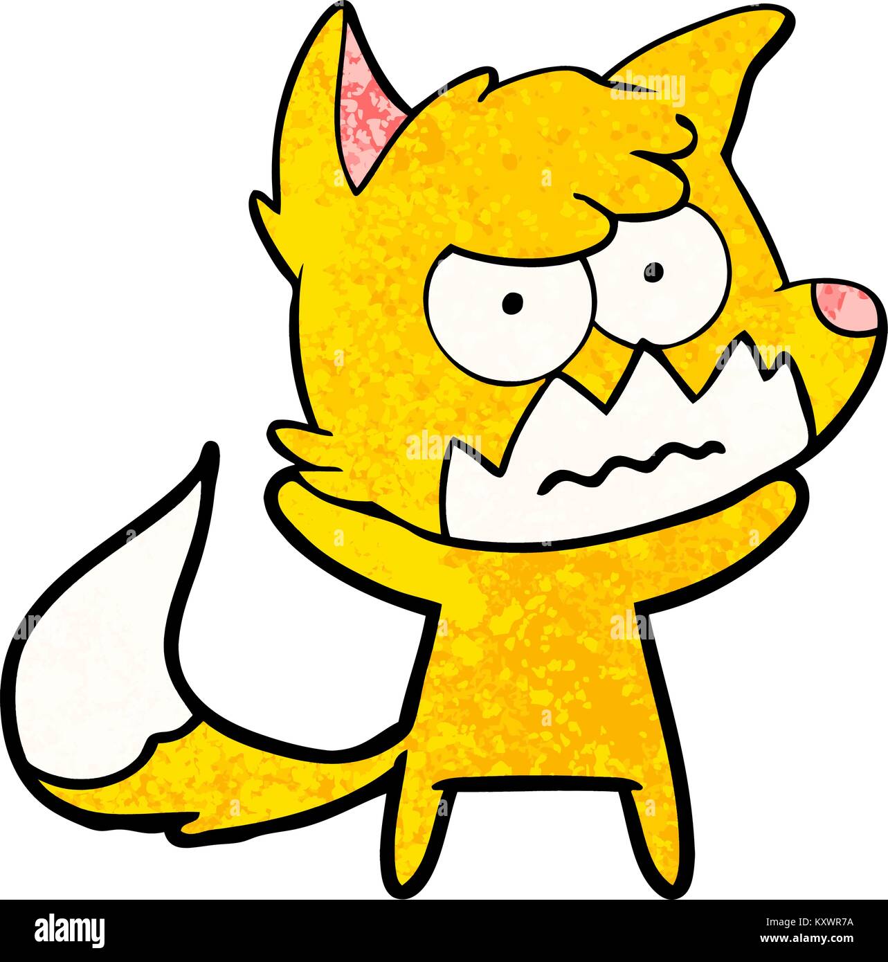 fox cartoon character Stock Vector Image & Art - Alamy