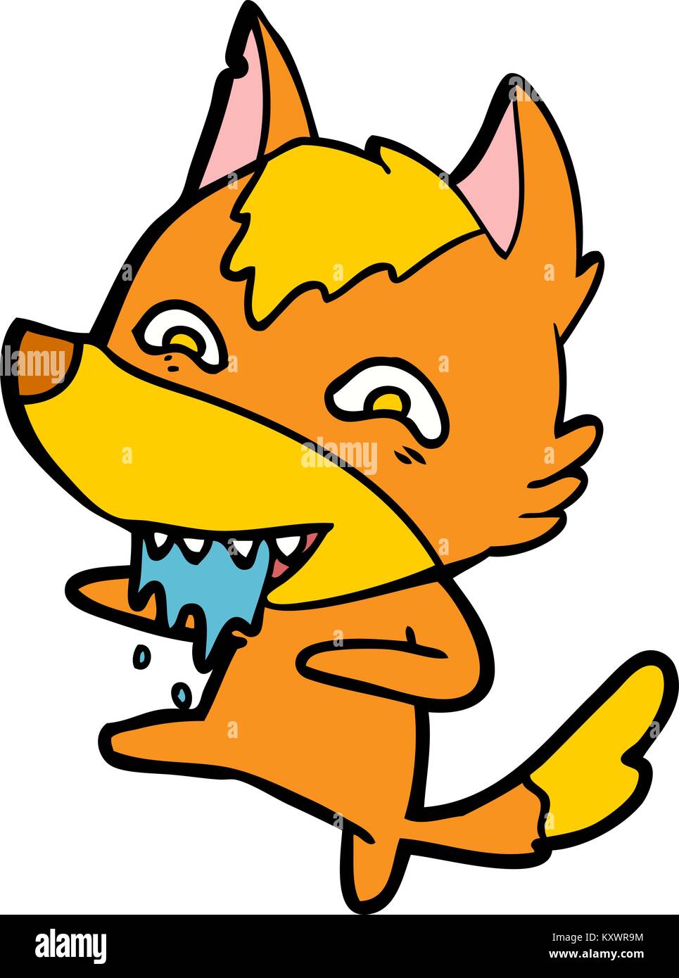 fox cartoon character Stock Vector Image & Art - Alamy