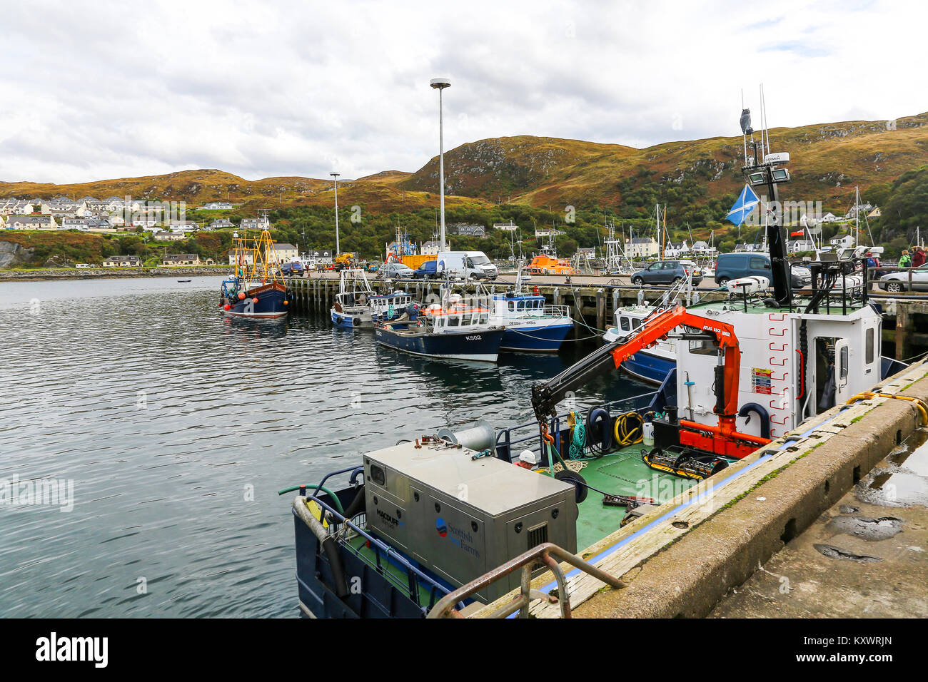 Mallaig is a port in Lochaber, on the west coast of the Highlands of ...