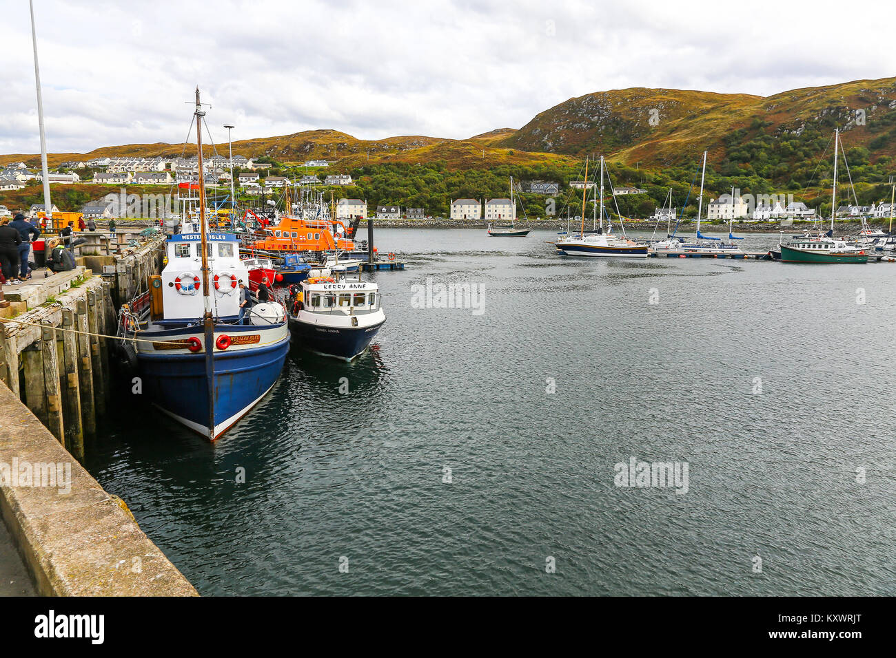 Mallaig is a port in Lochaber, on the west coast of the Highlands of ...