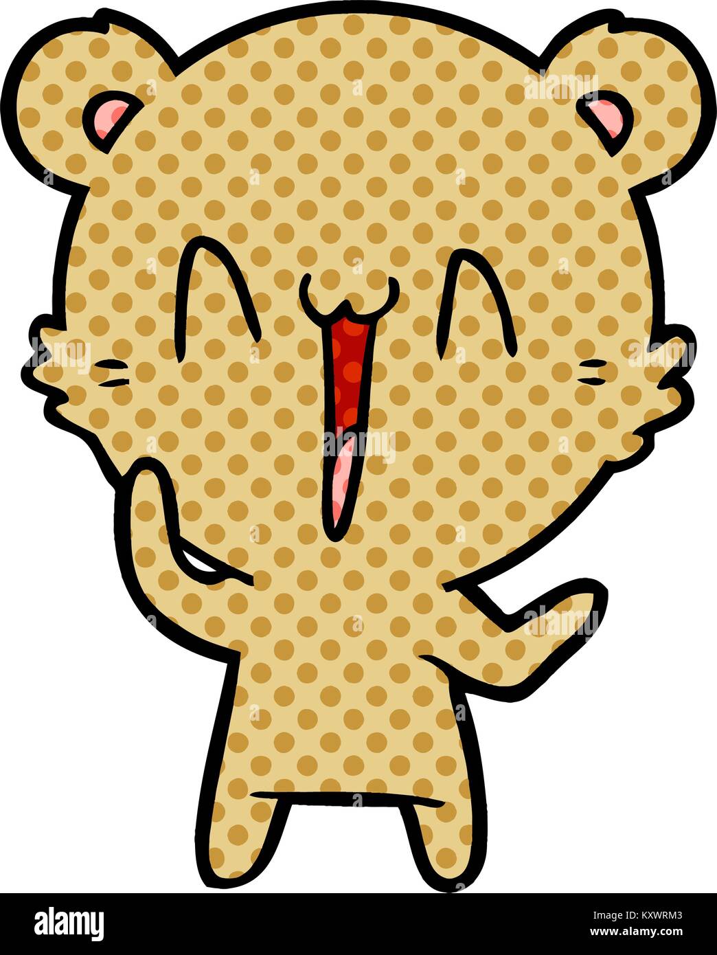 bear cartoon character Stock Vector Image & Art - Alamy