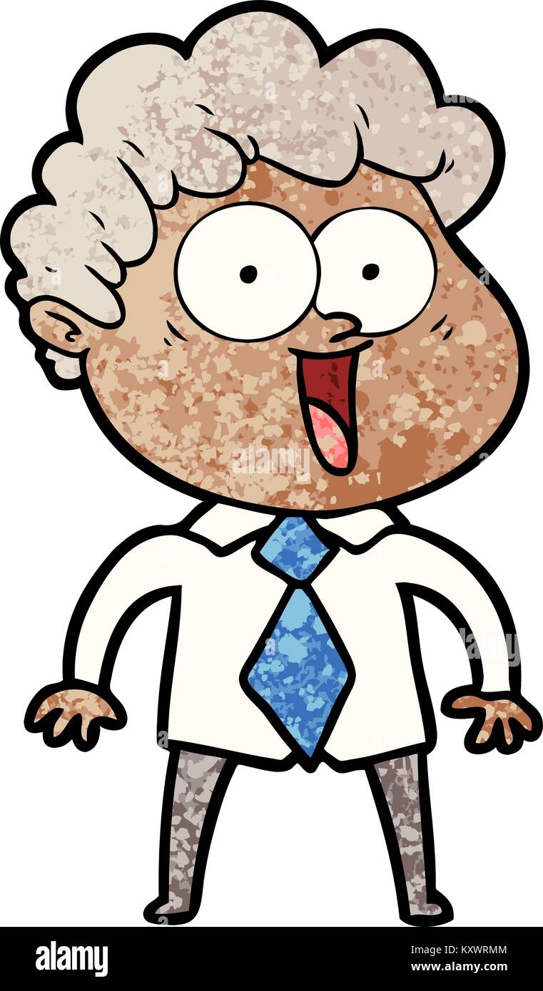 cartoon happy man Stock Vector Image & Art - Alamy