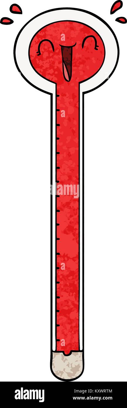 cartoon thermometer laughing Stock Vector Image & Art - Alamy