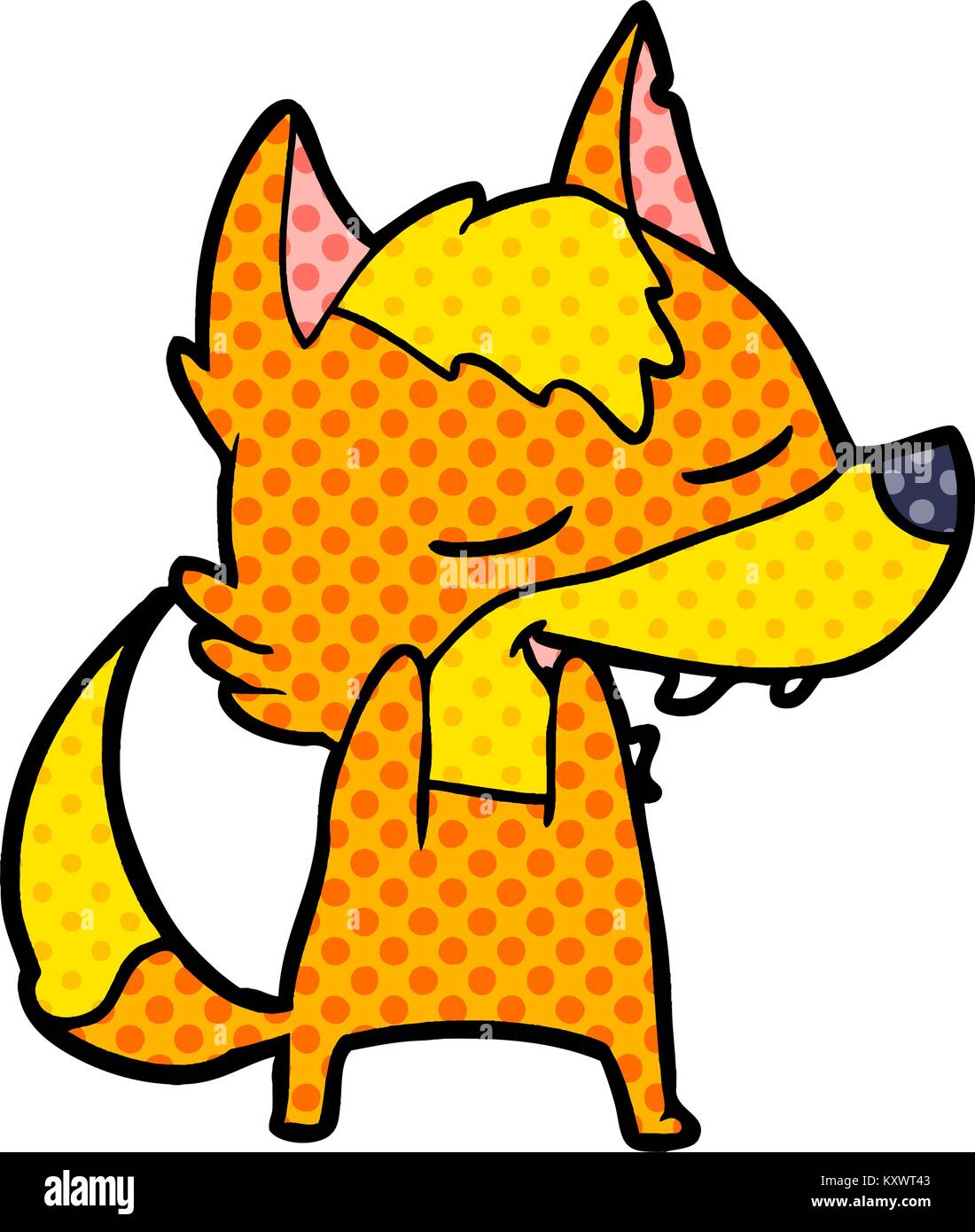 fox cartoon character Stock Vector Image & Art - Alamy