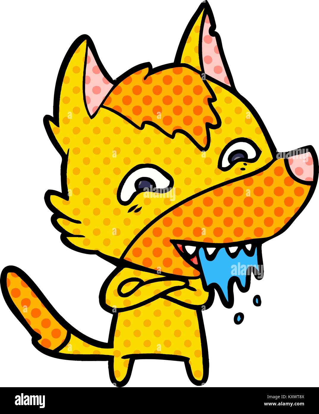 fox cartoon character Stock Vector Image & Art - Alamy