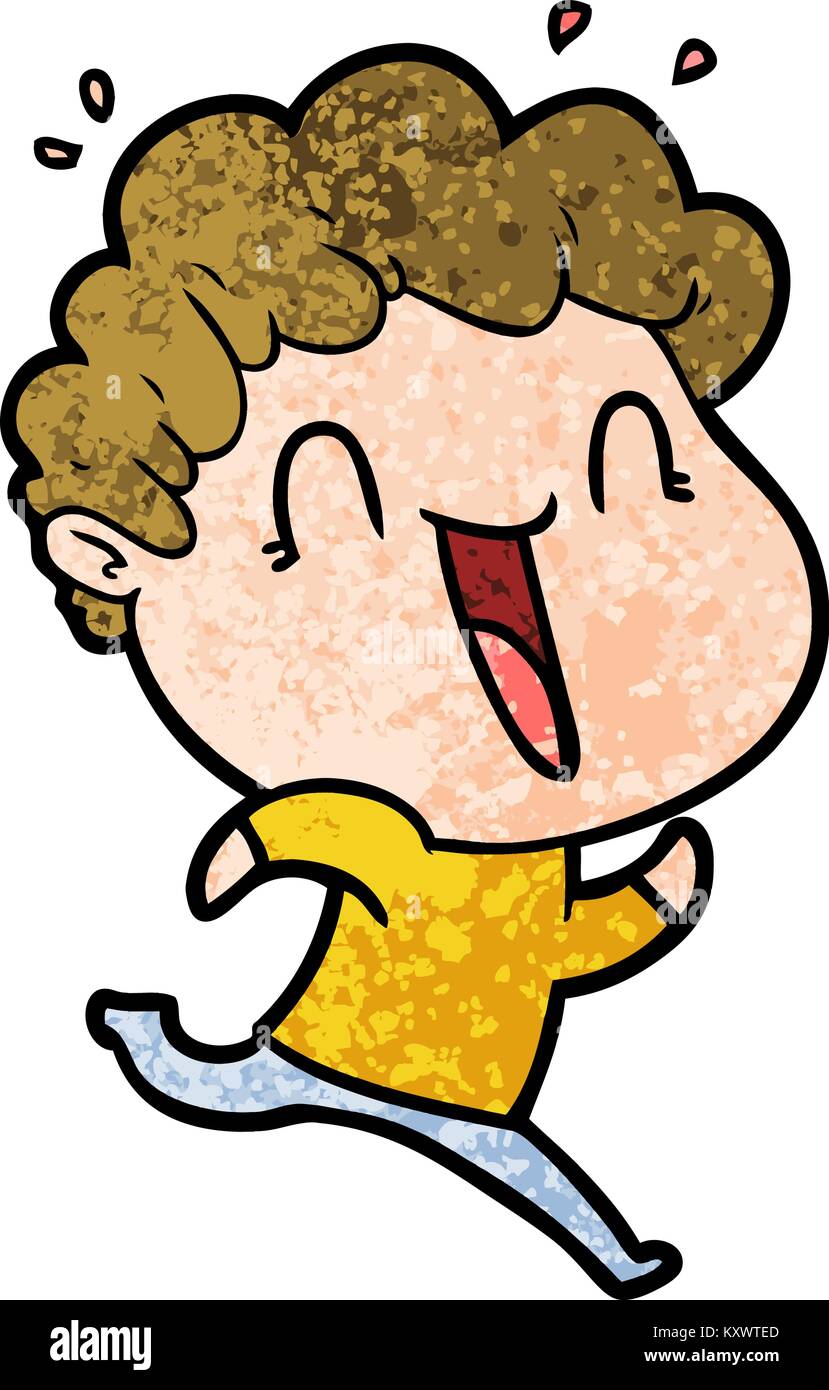 cartoon happy man Stock Vector Image & Art - Alamy