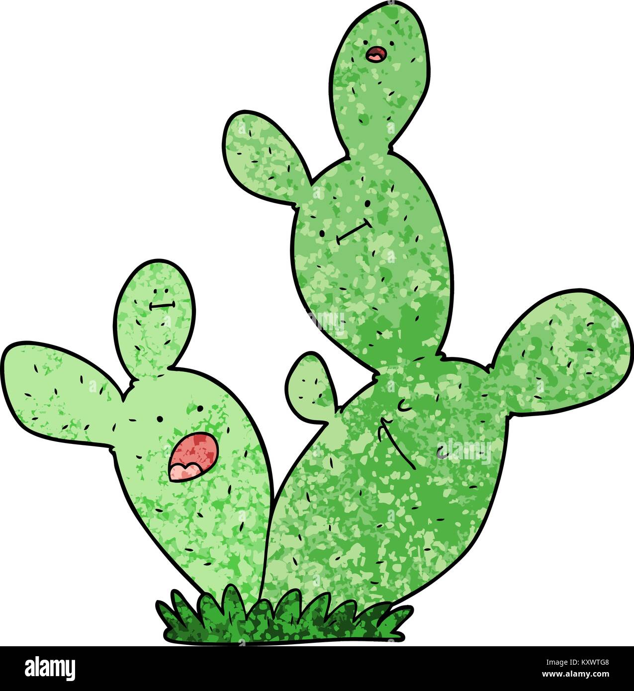 Spikey plant Stock Vector Images - Alamy