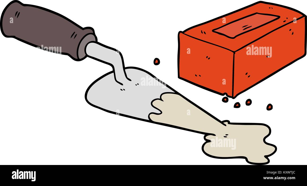 Bricks And Mortar Illustration Stock Vector Images - Alamy