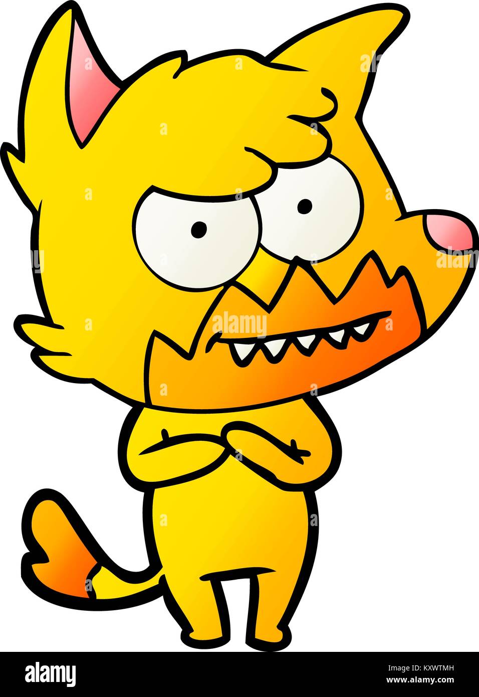 fox cartoon character Stock Vector Image & Art - Alamy