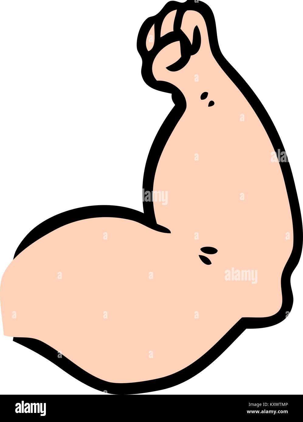 Arm muscle artwork Stock Vector Images - Alamy