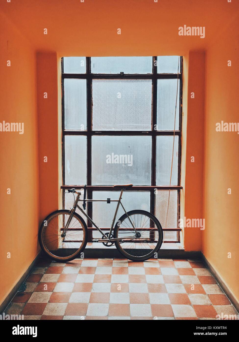 cycle in square Stock Photo - Alamy