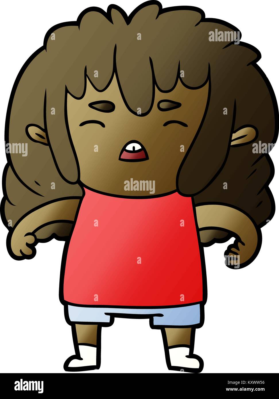 Kid tantrum Stock Vector Images - Alamy