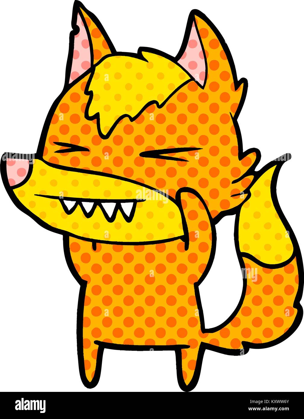 fox cartoon character Stock Vector Image & Art - Alamy
