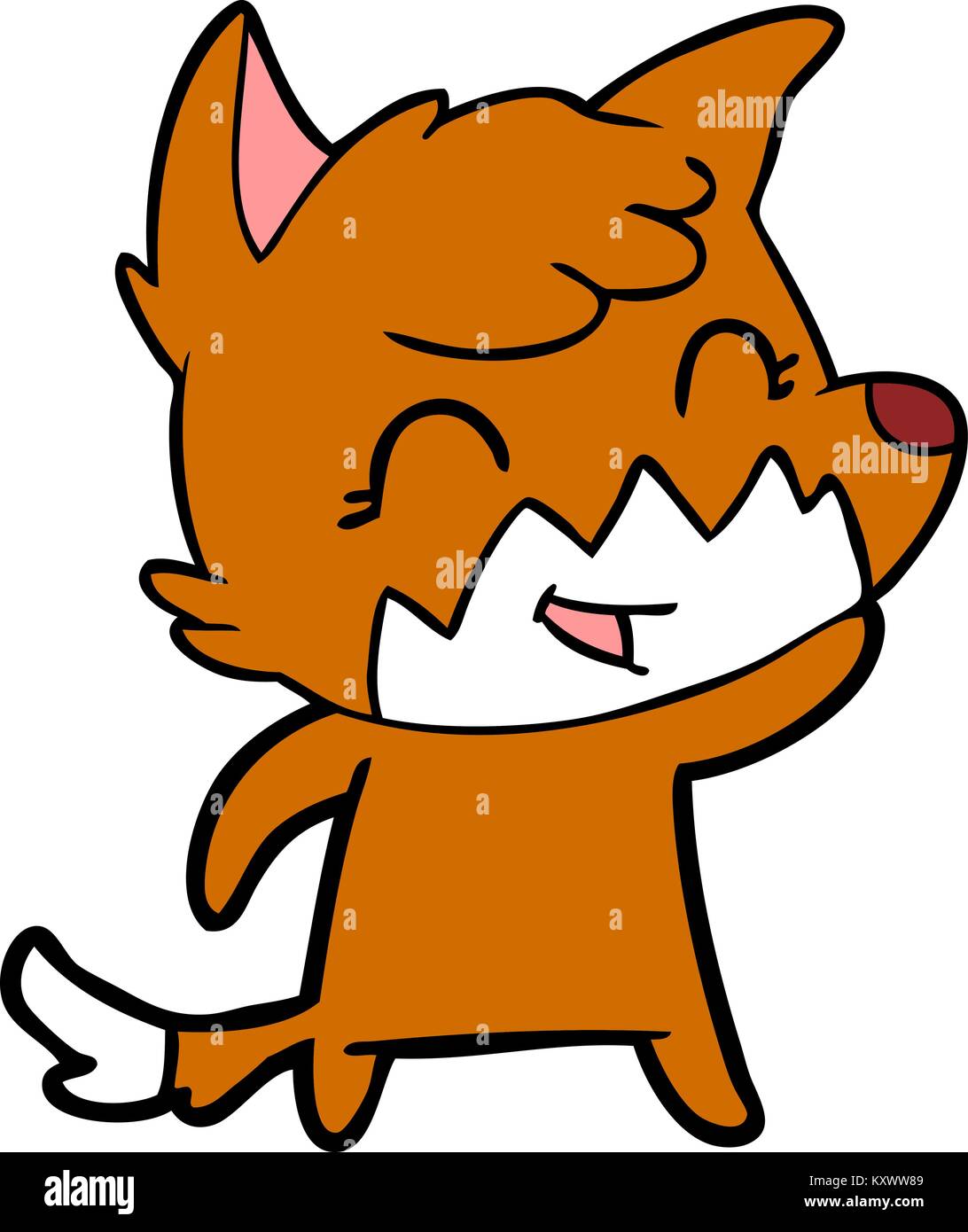 fox cartoon character Stock Vector Image & Art - Alamy