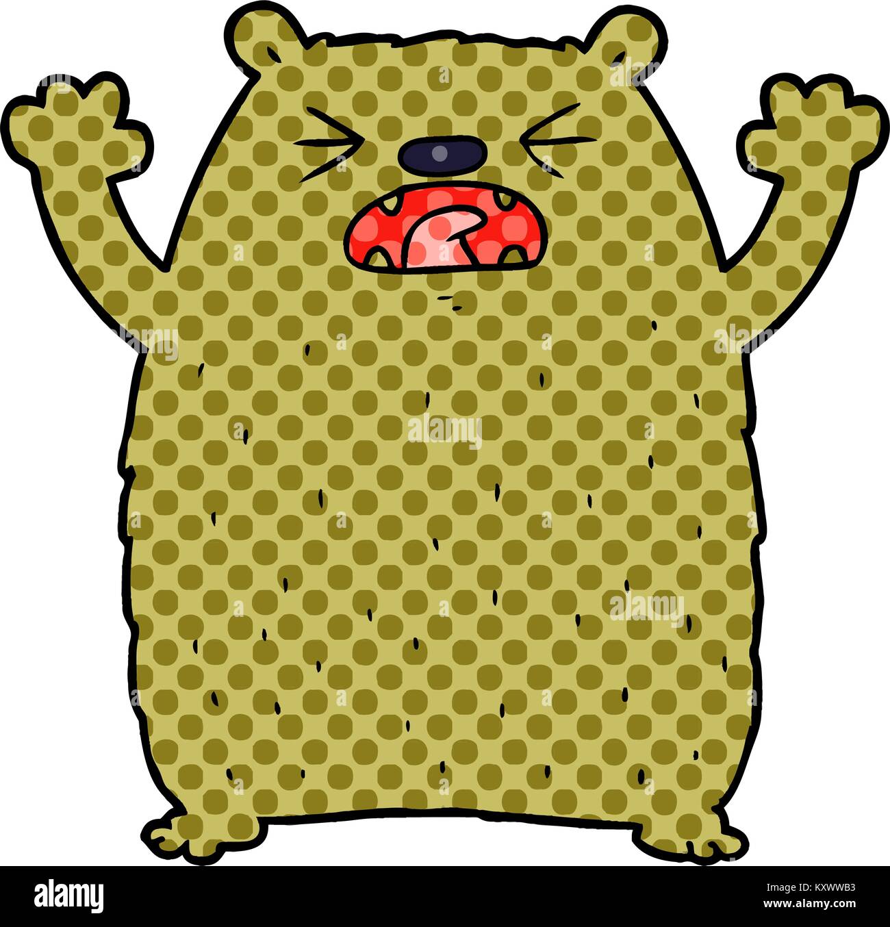bear cartoon character Stock Vector Image & Art - Alamy