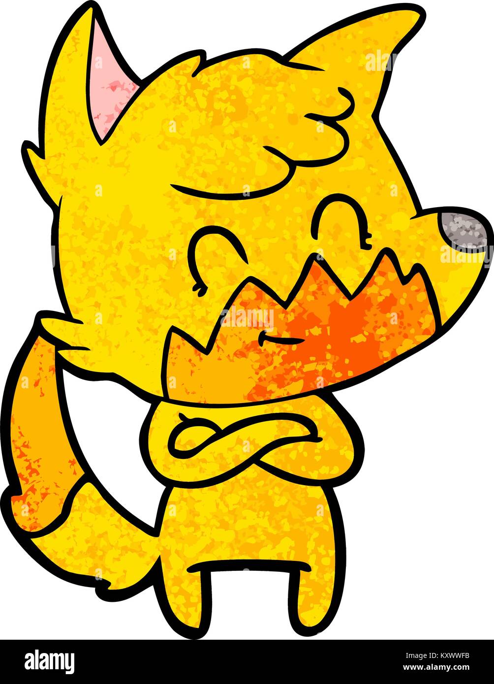 fox cartoon character Stock Vector Image & Art - Alamy