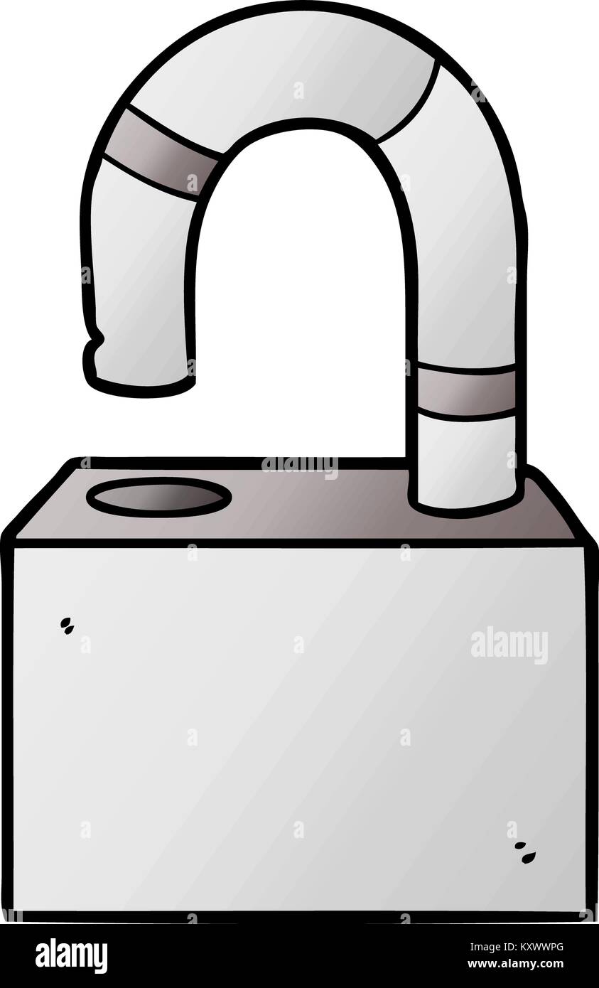 Padlock Cartoon High Resolution Stock Photography and Images - Alamy