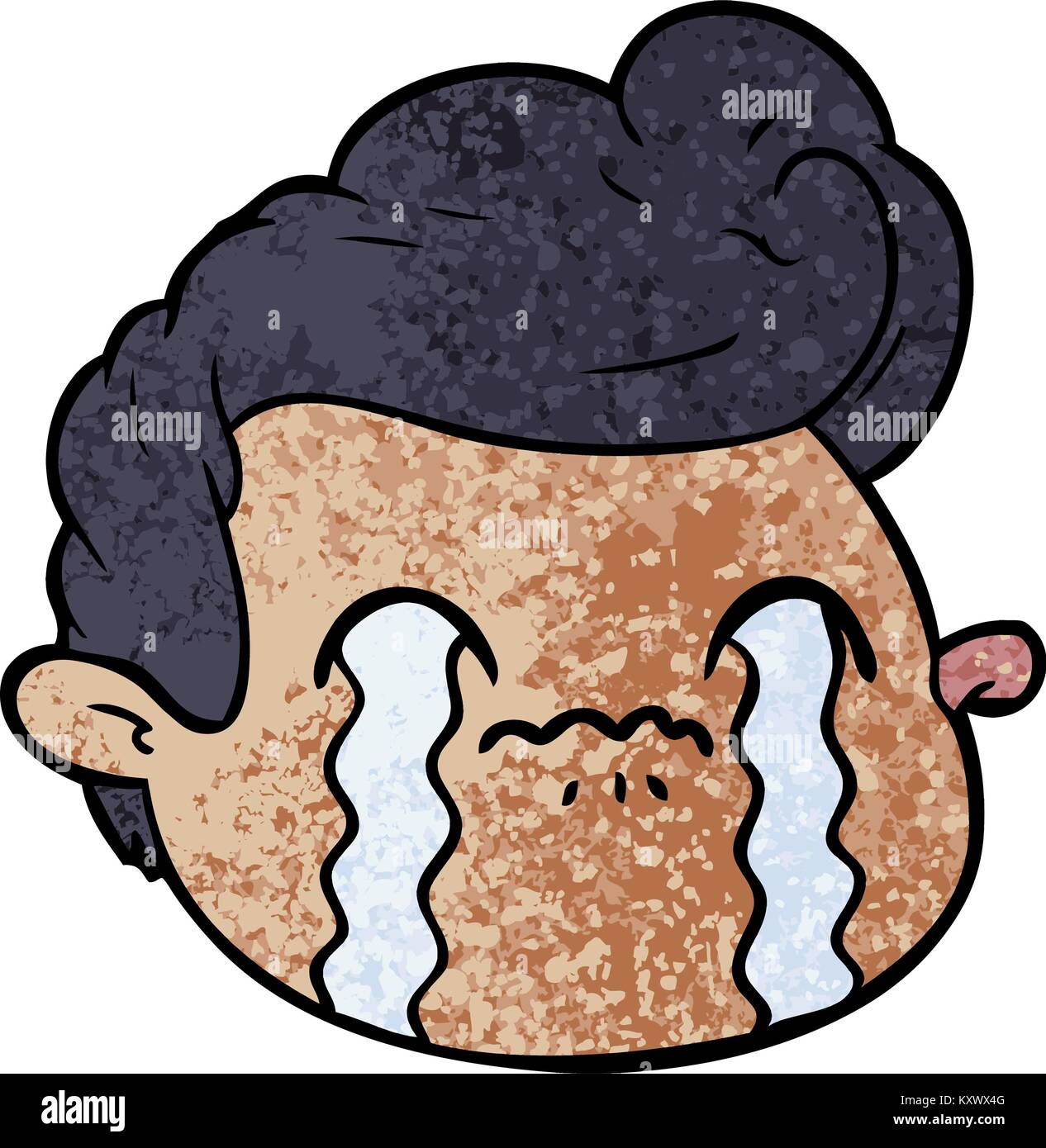 cartoon crying boy Stock Vector Image & Art - Alamy