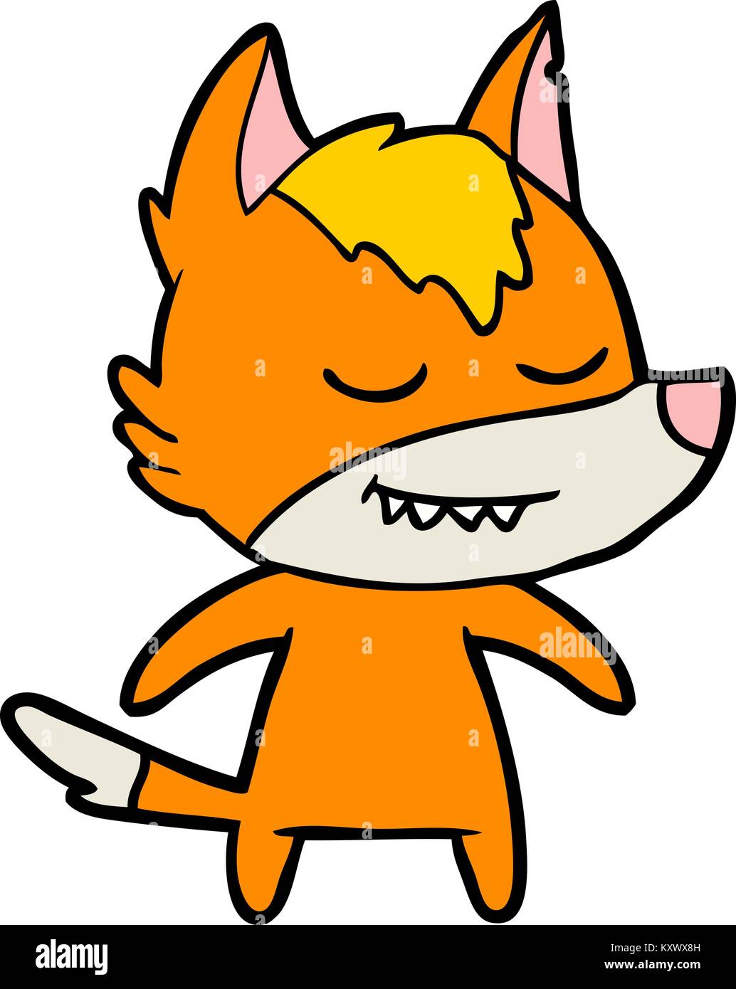 fox cartoon character Stock Vector Image & Art - Alamy