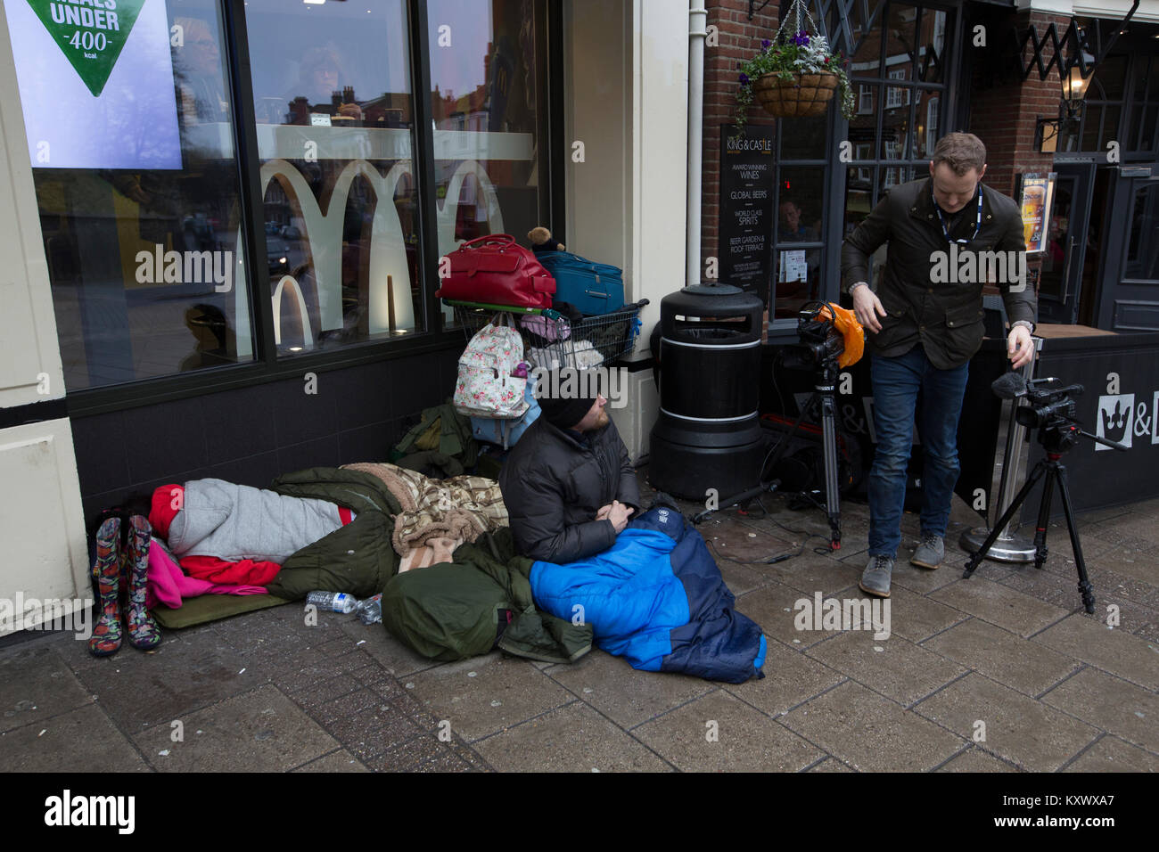 Rough sleeper in Windsor, town, where Prince Harry and Megan Merkle ...