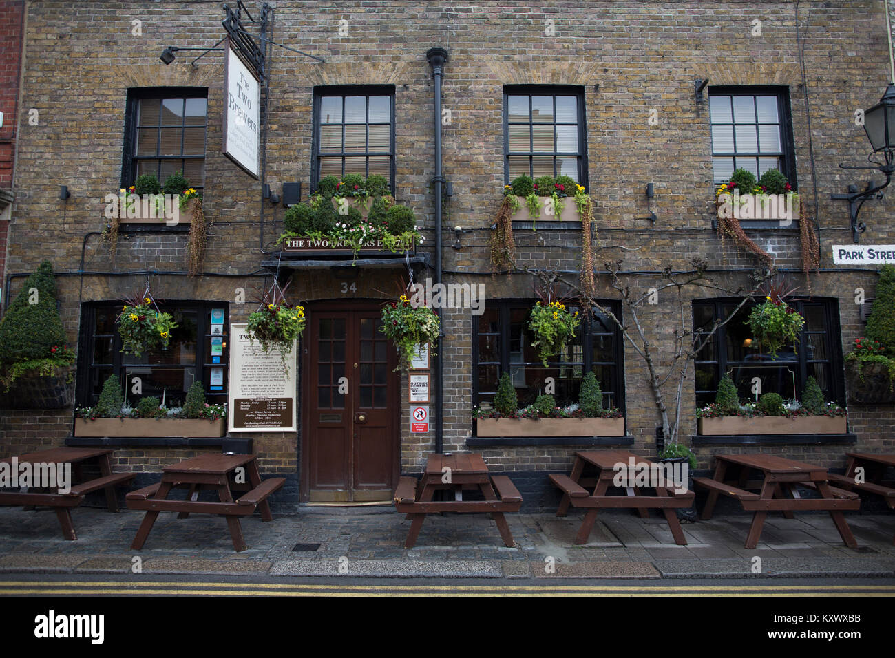 Two Brewers Pub, in Windsor town, where Prince Harry and Megan Merkle ...