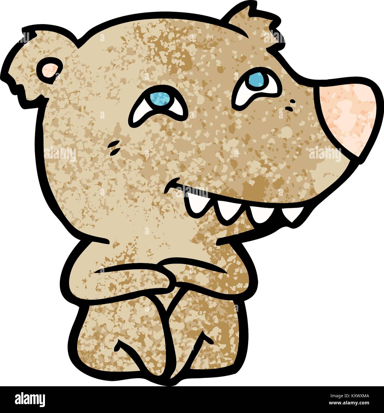 bear cartoon character Stock Vector Image & Art - Alamy