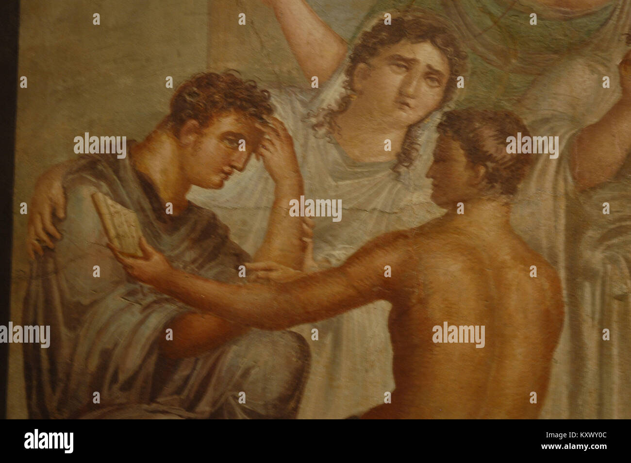 Alceste, mythical, Greek princess, fresco Pompeii, 2008, Rome, Italy ...