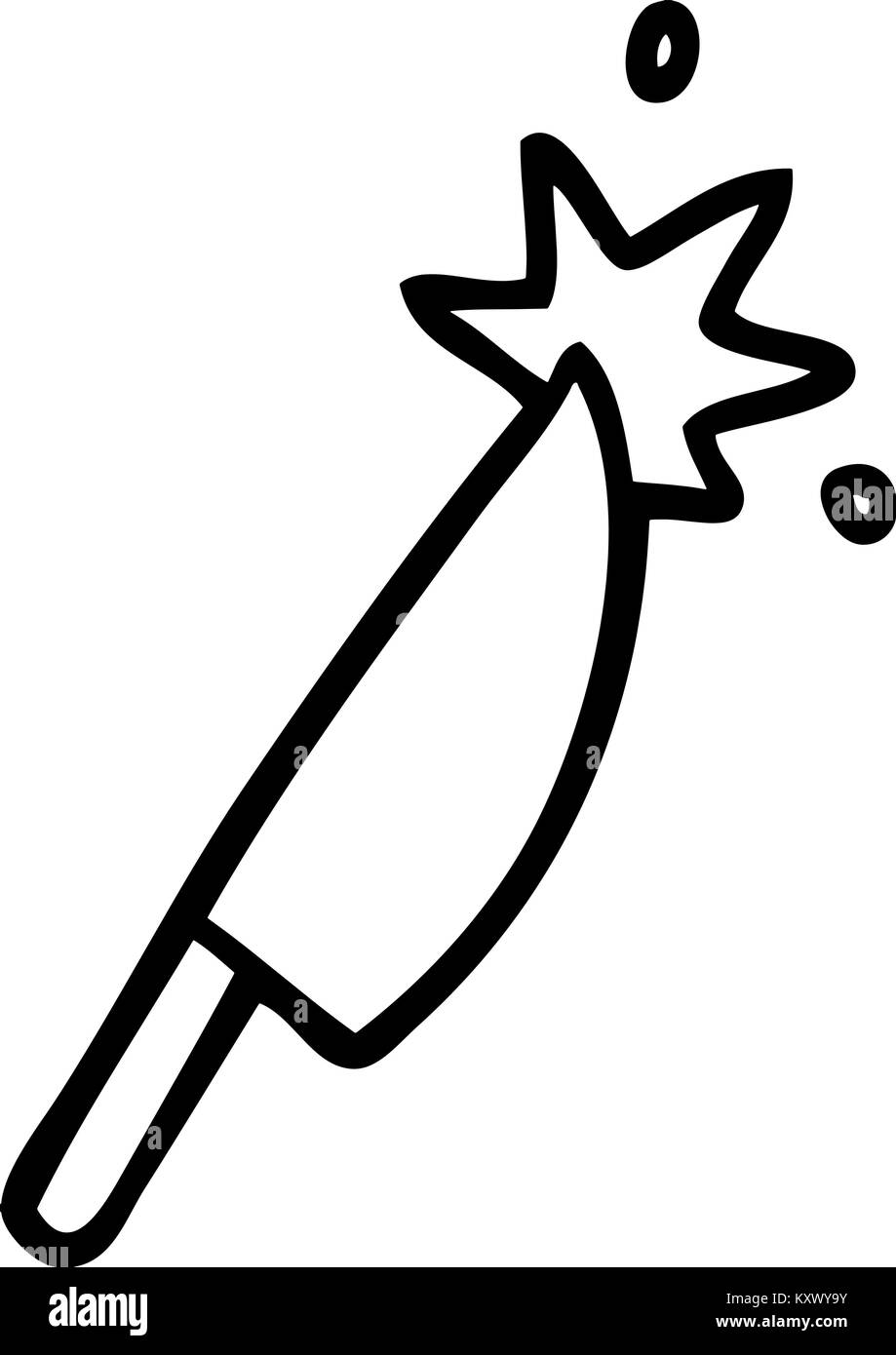 cartoon sharp knife Stock Vector Image & Art - Alamy