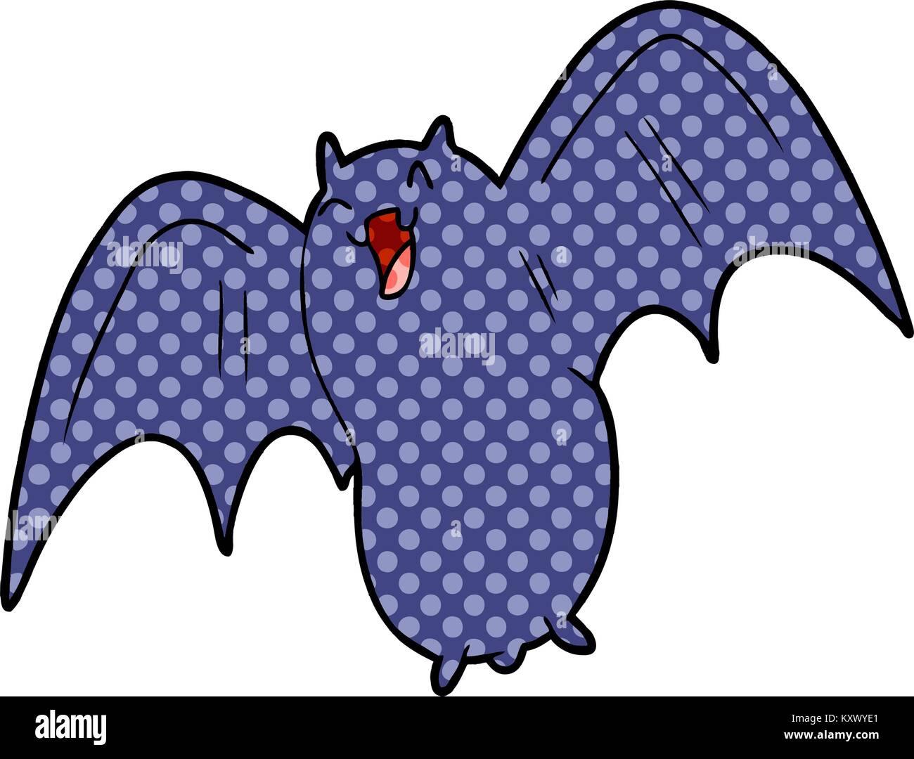 spooky cartoon bat Stock Vector Image & Art - Alamy