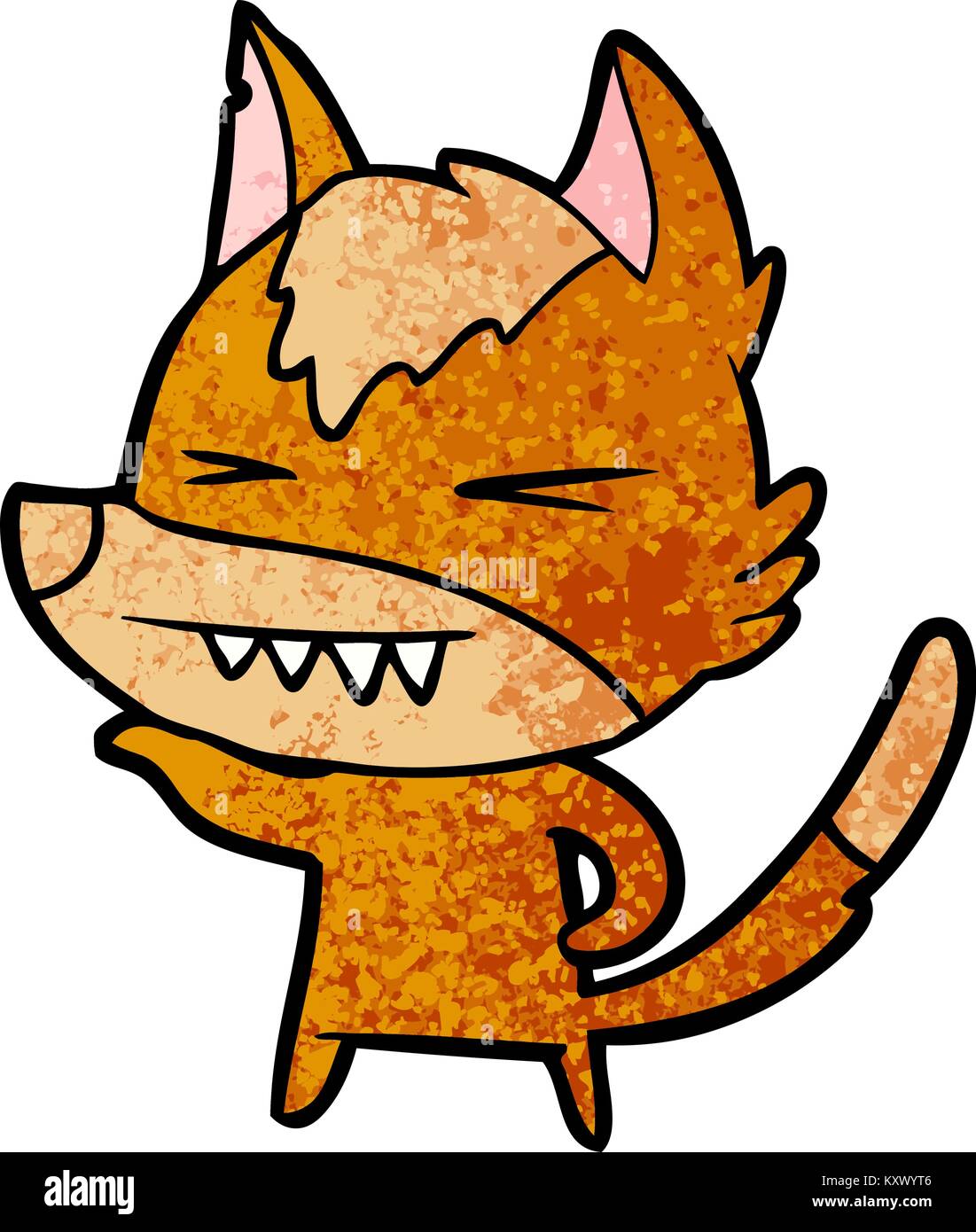fox cartoon character Stock Vector Image & Art - Alamy