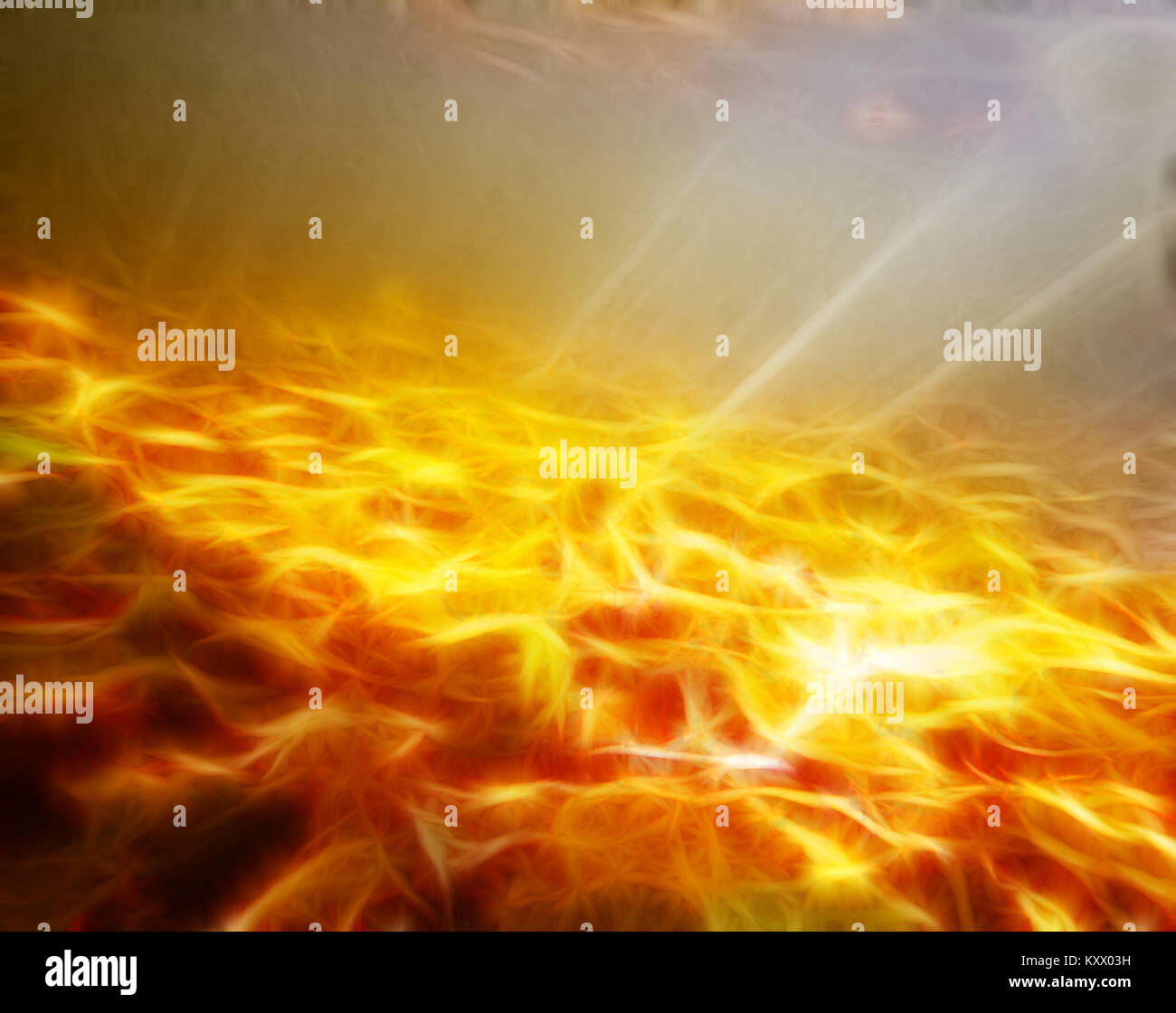 abstract background computer generated. depth with rays of light Stock ...