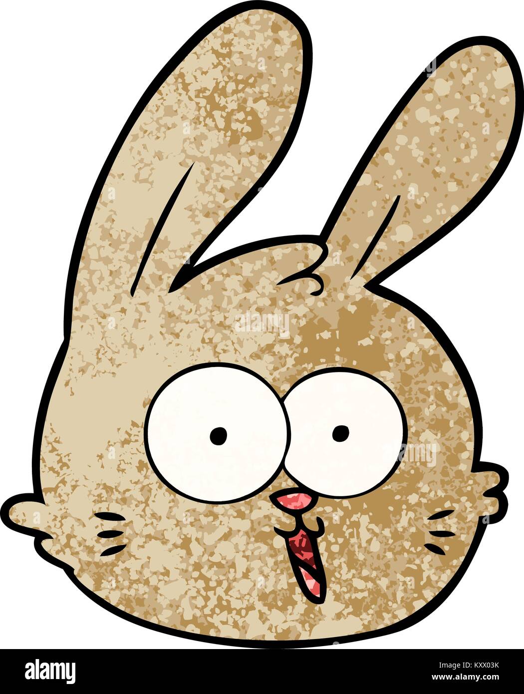 cartoon rabbit face Stock Vector Image & Art - Alamy