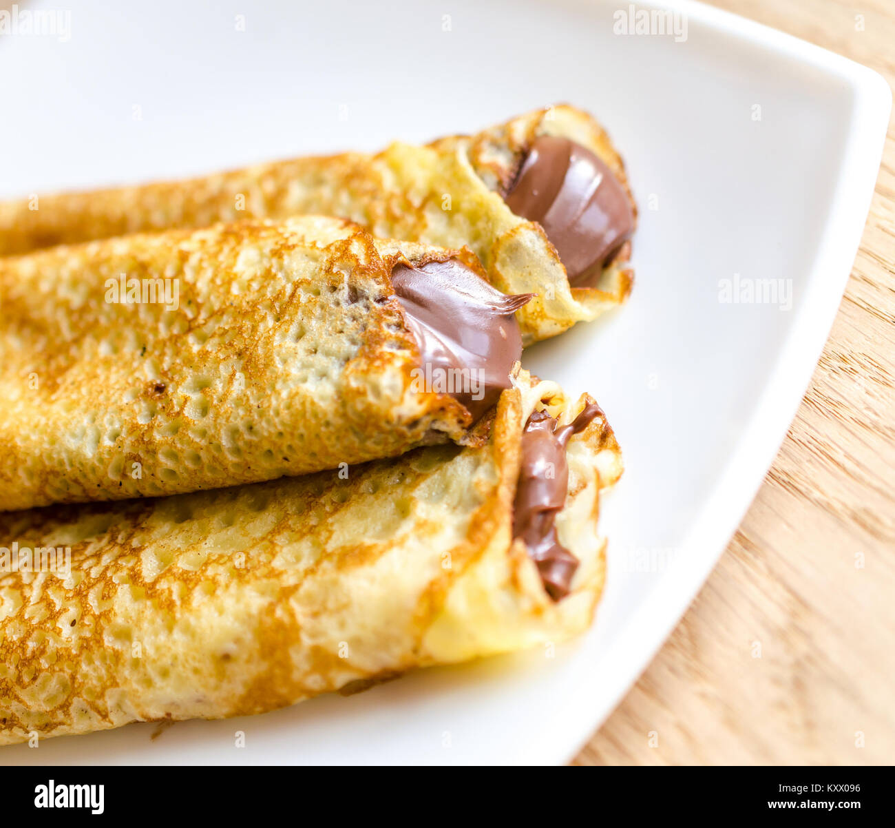 Pile of crepes Stock Photo - Alamy