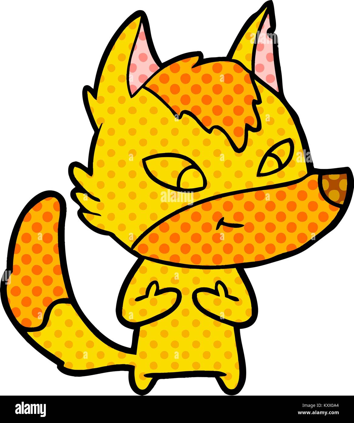 fox cartoon character Stock Vector Image & Art - Alamy
