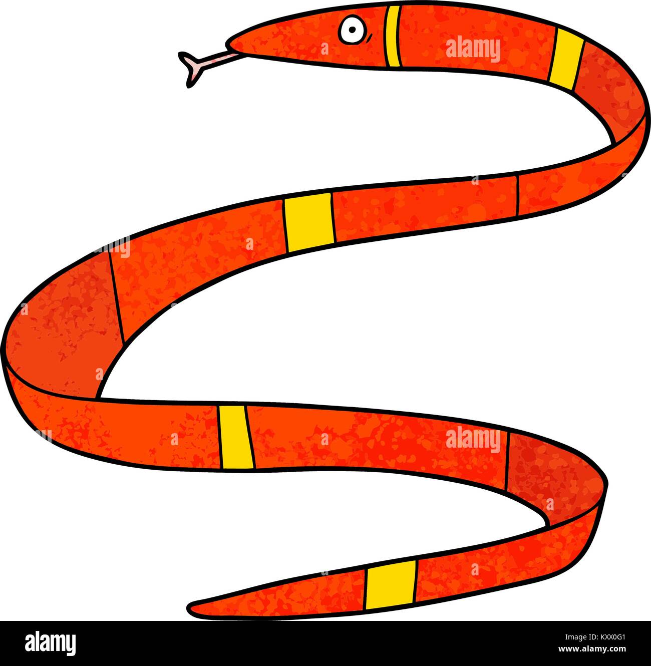 cartoon sea snake Stock Vector Image & Art - Alamy