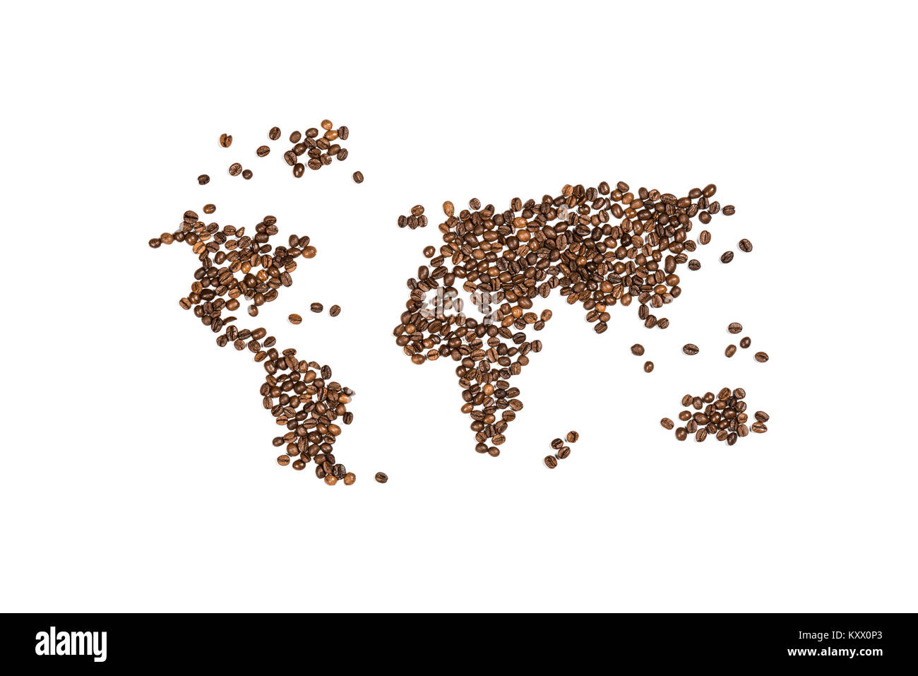 Map whole earth on Cut Out Stock Images & Pictures - Alamy