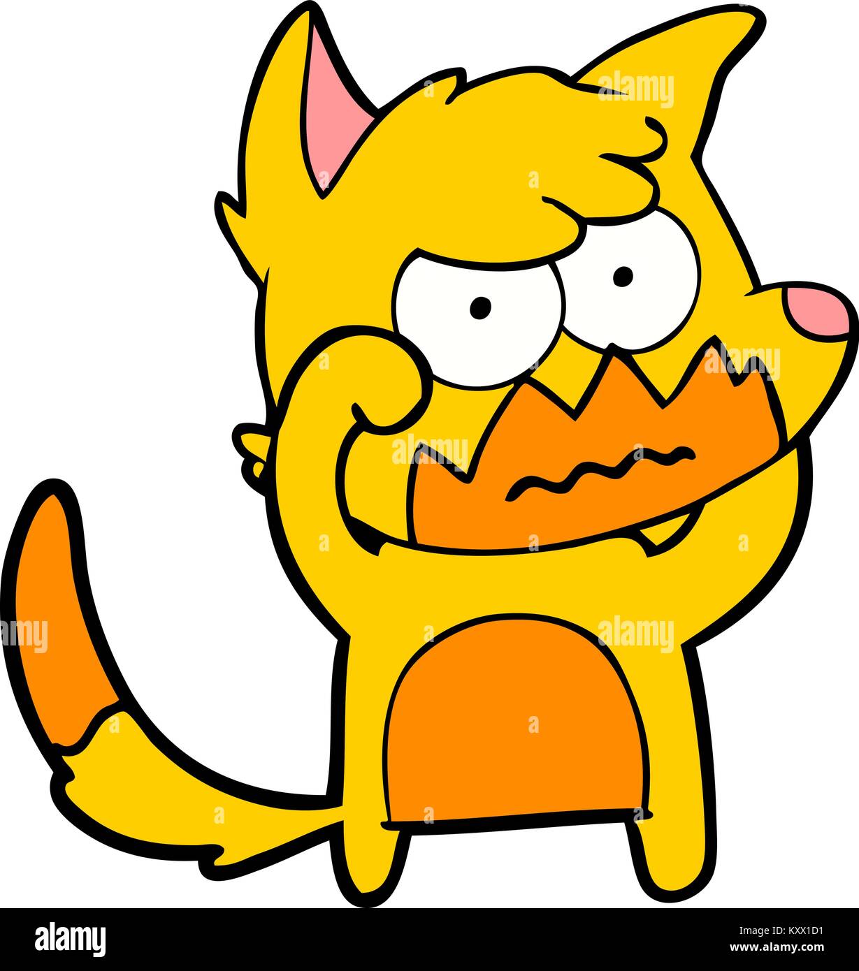 fox cartoon character Stock Vector Image & Art - Alamy