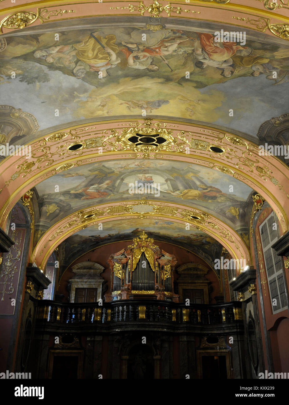 Magnificent organ, Chapel of the Mirrors, Mozart, 2014, Praga, Czech ...
