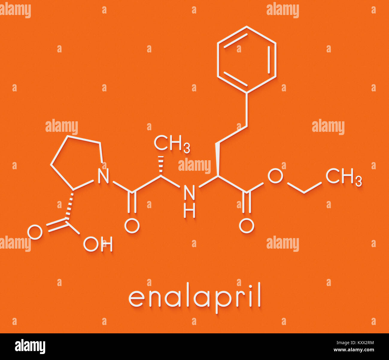 Enalapril molecular hi-res stock photography and images - Alamy