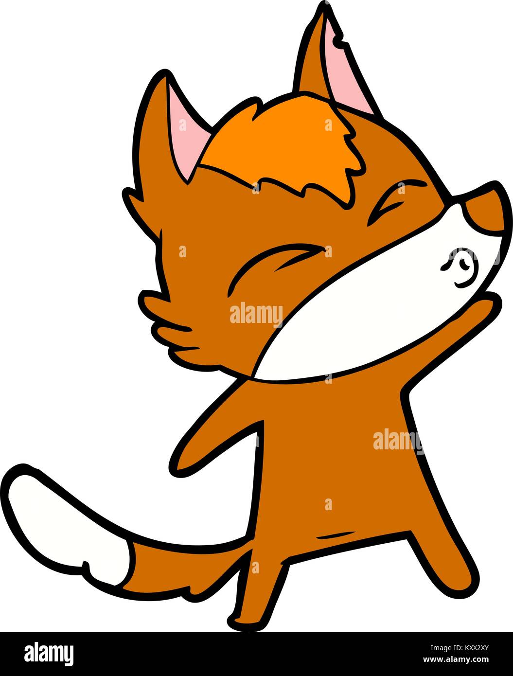 fox cartoon character Stock Vector Image & Art - Alamy