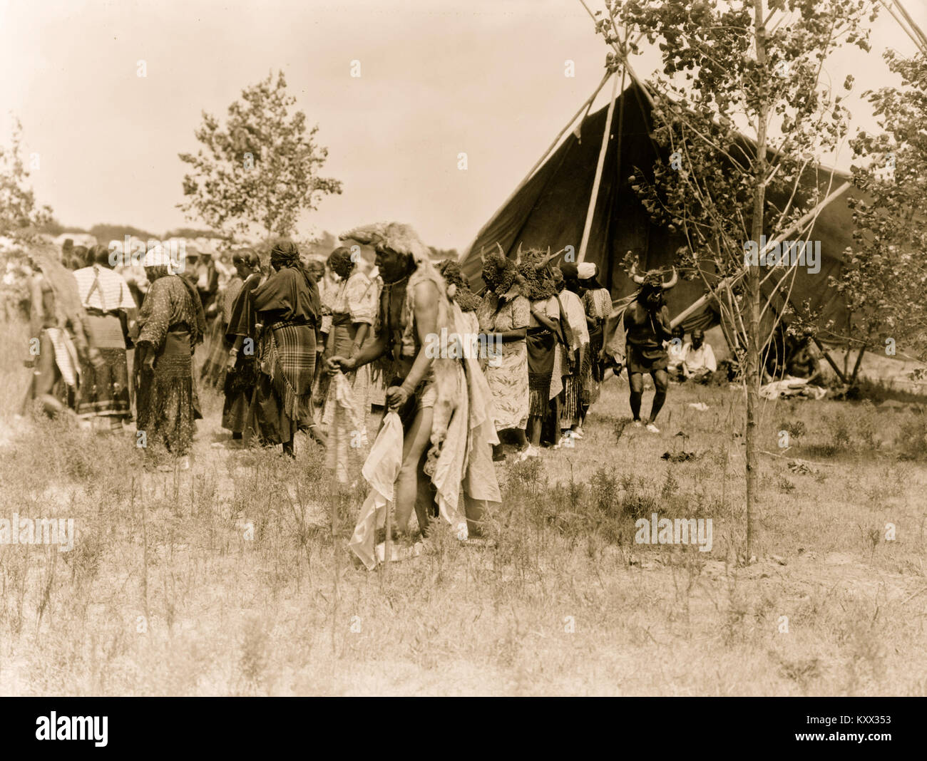 The Wolf, animal dance--Cheyenne Stock Photo - Alamy