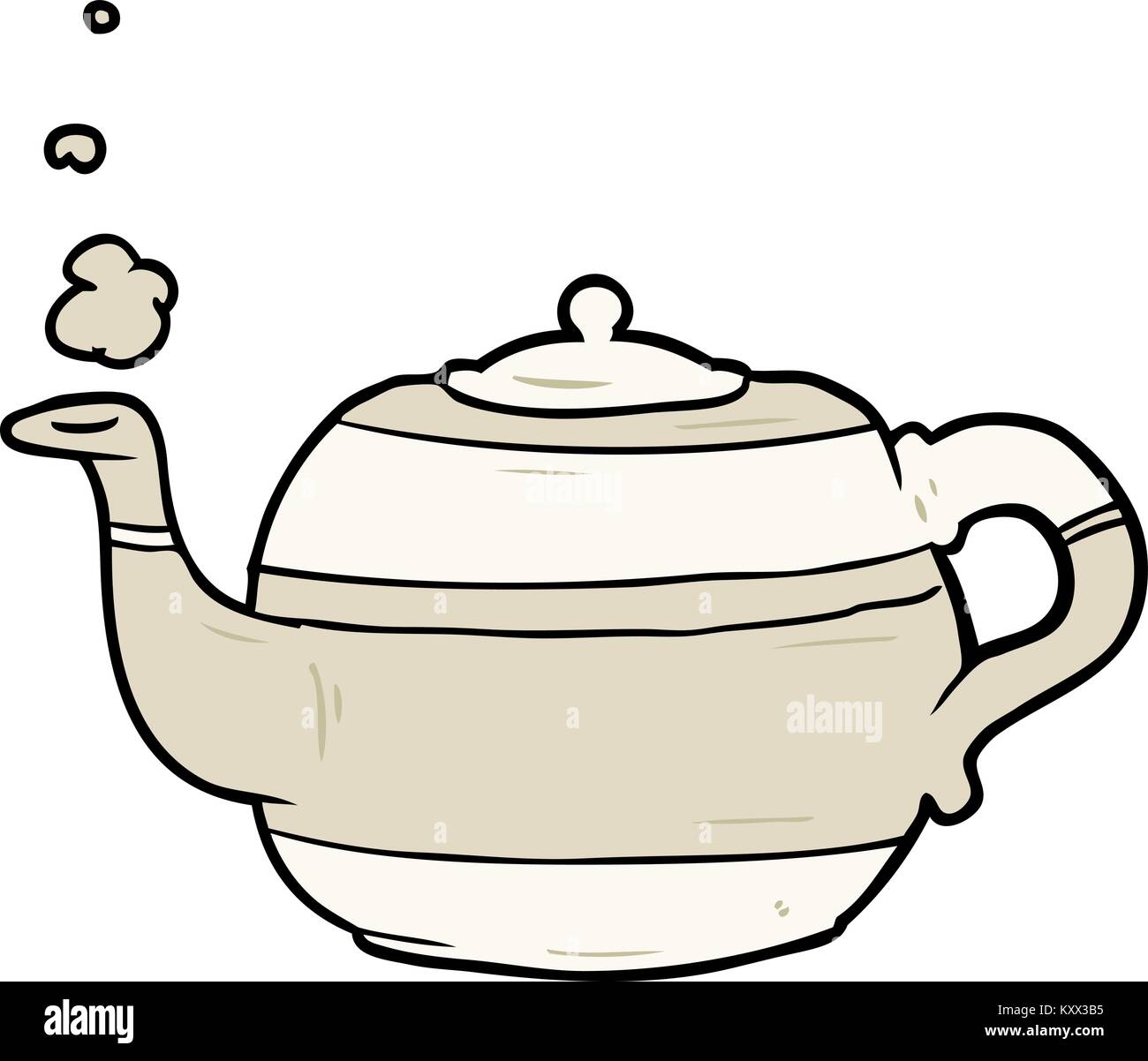 cartoon tea pot Stock Vector Image & Art - Alamy