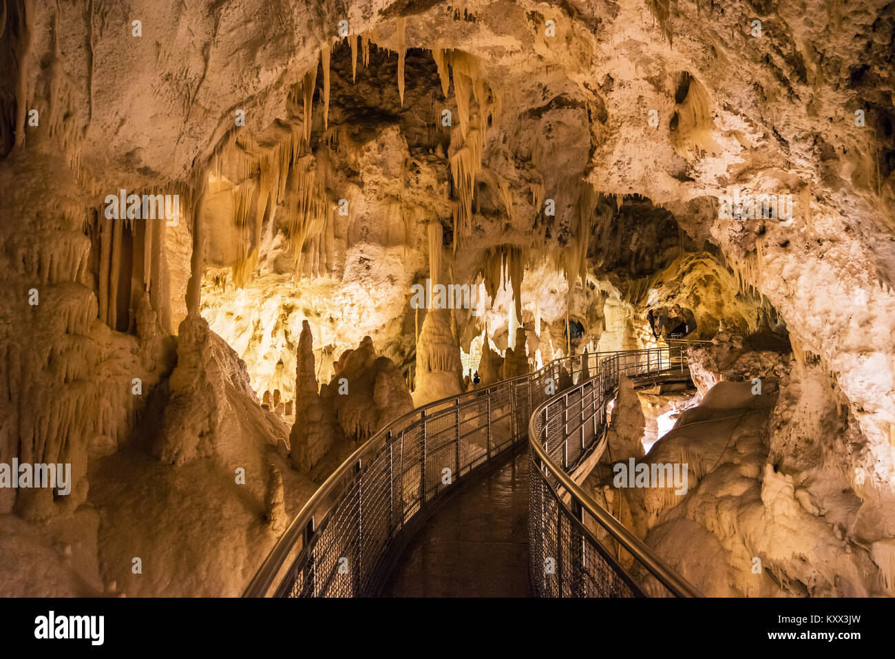 Grotte di Frasassi, Italy - The Frasassi Caves, a huge karst cave ...