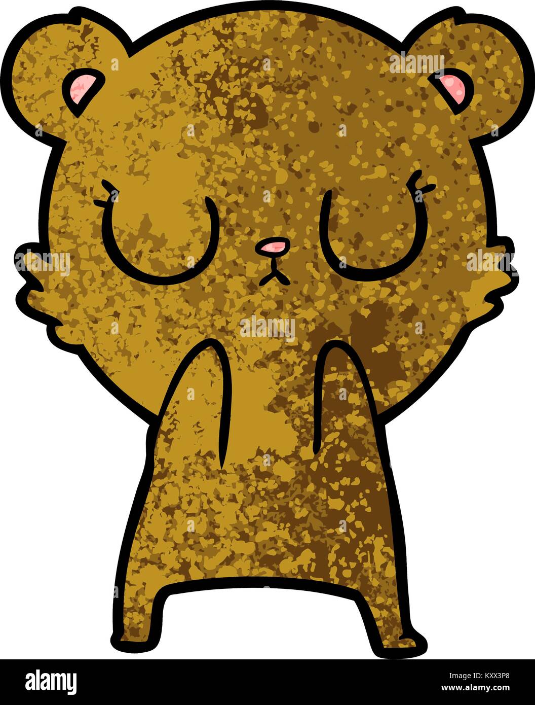 bear cartoon character Stock Vector Image & Art - Alamy